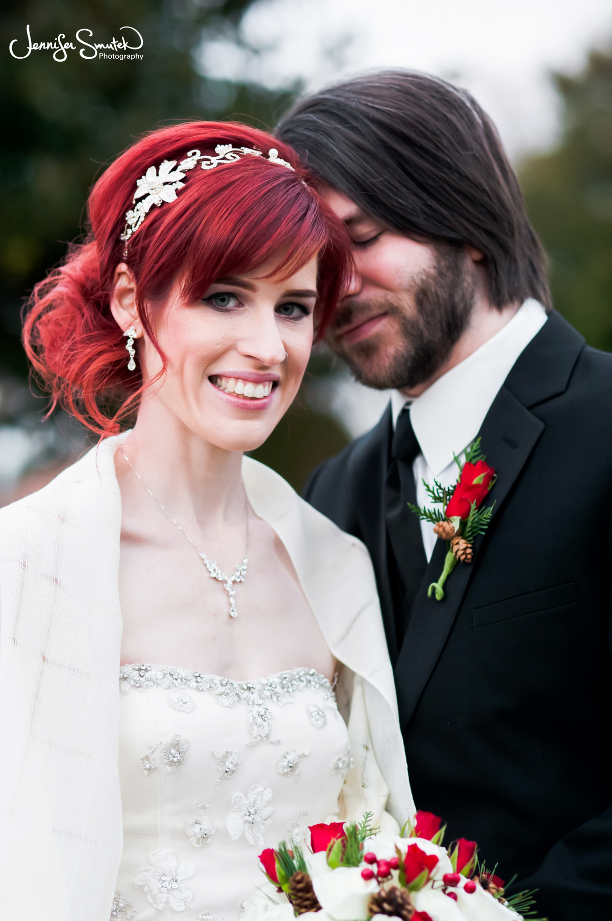 Jennifer Smutek Photography A Christmas Inspired Wedding Antrim 1844