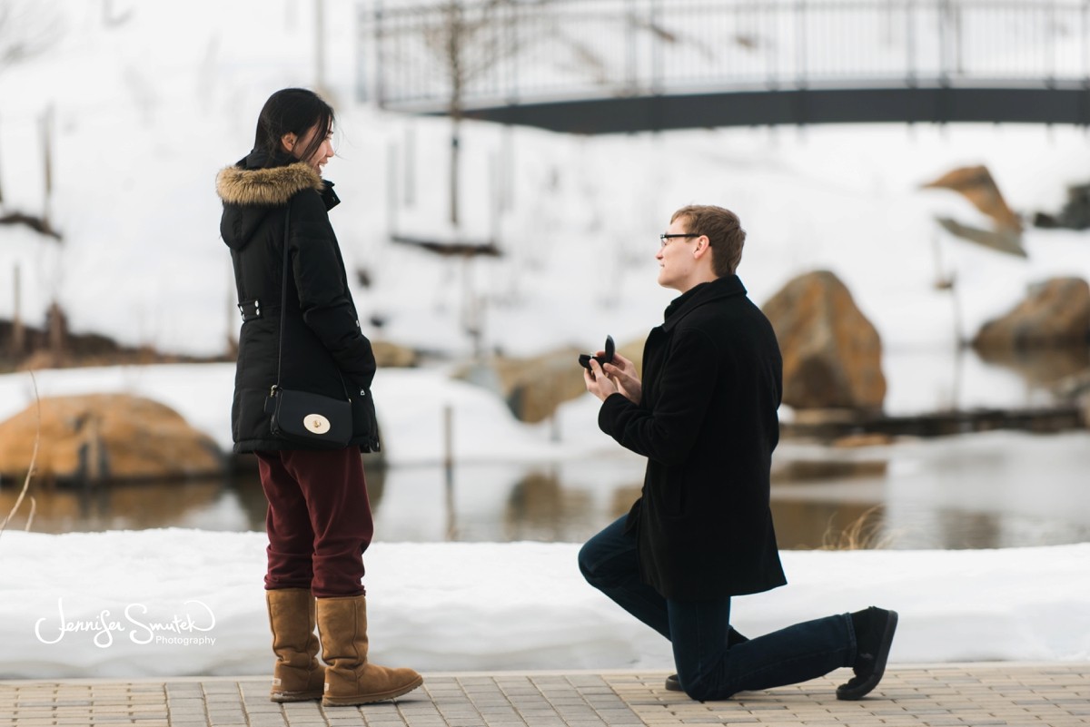 Jennifer Smutek Photography Josh & Thao | Baltimore Proposal ...